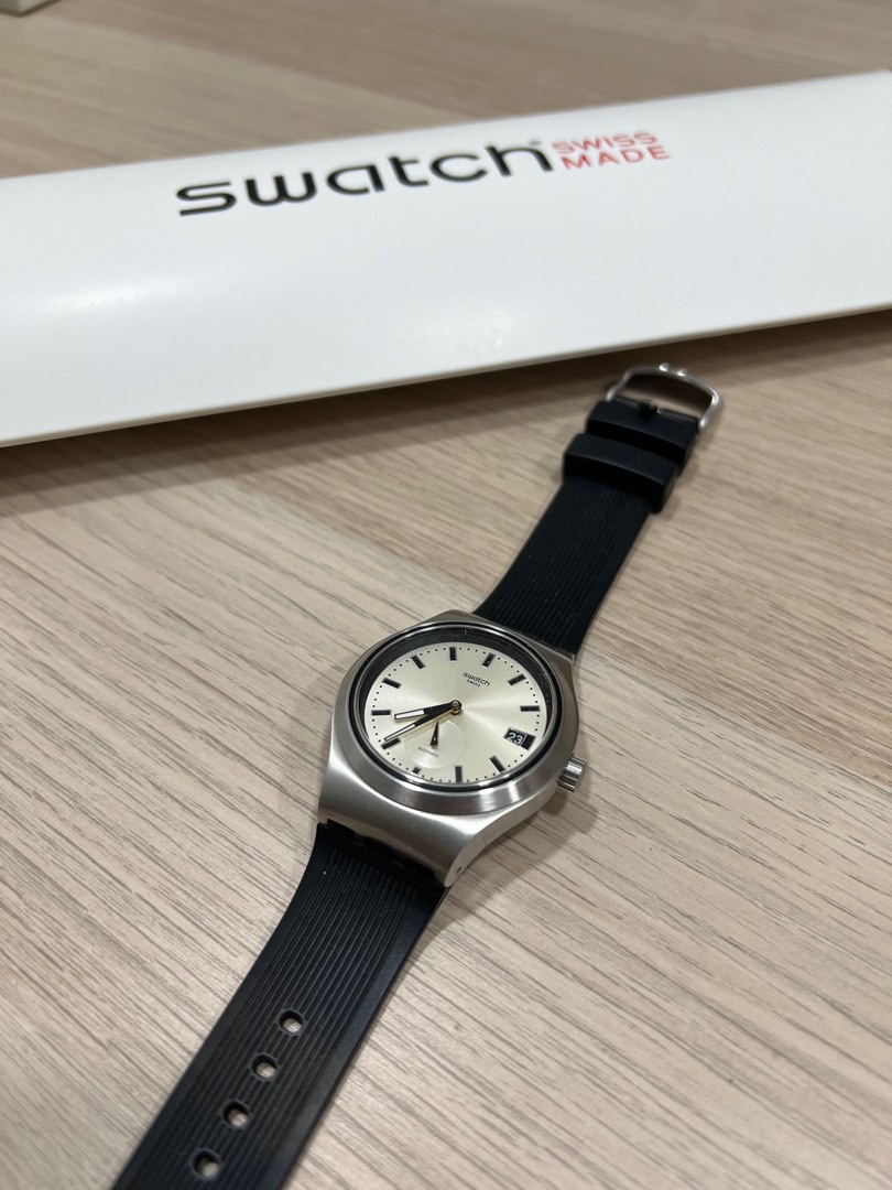 Swatch Unavoidable (SY23S408) 42mm Automatic Watch, Men's Fashion ...