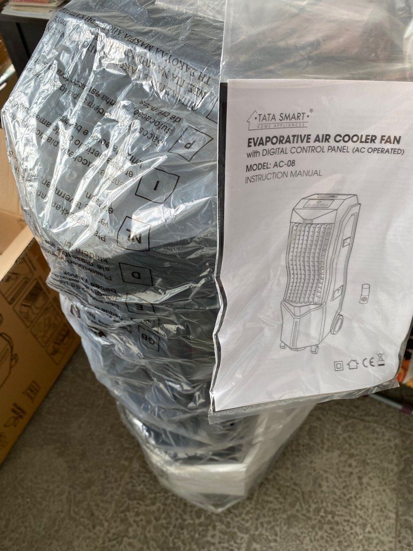 TATA Smart Evaporative Air Cooler model AC-08 with digital control ...