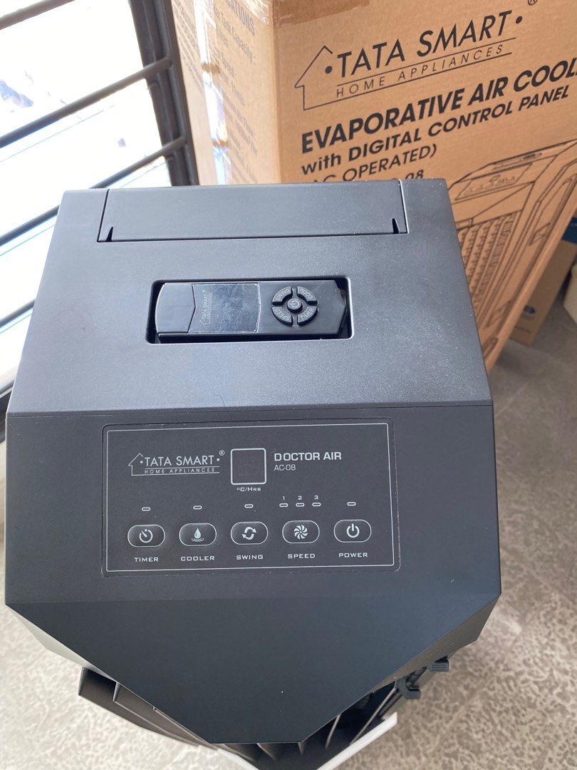 TATA Smart Evaporative Air Cooler model AC-08 with digital control ...