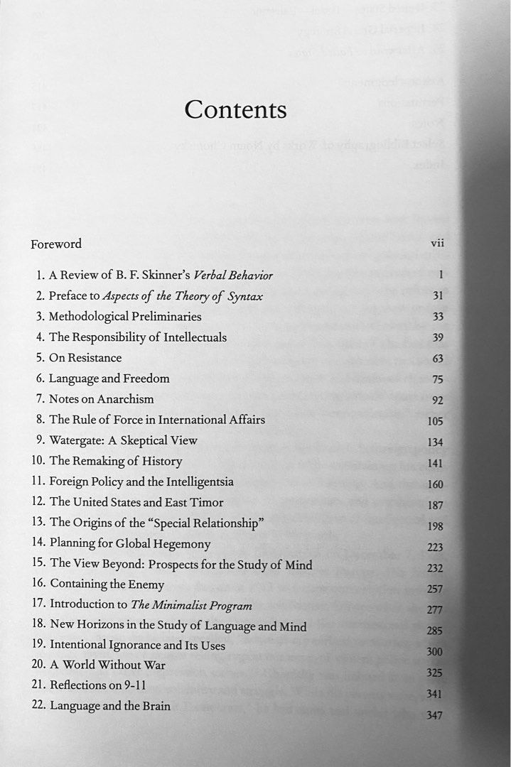 The Essential Chomsky, Noam Chomsky, Hobbies & Toys, Books & Magazines ...