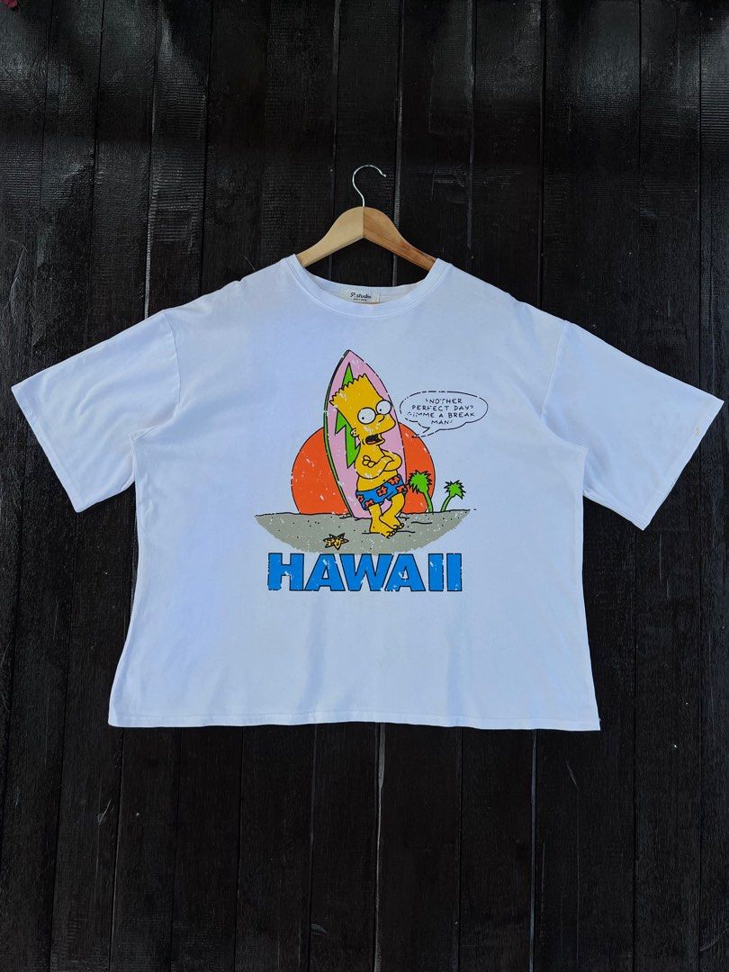 THE SIMPSONS HAWAII, Men's Fashion, Tops & Sets, Tshirts & Polo Shirts ...