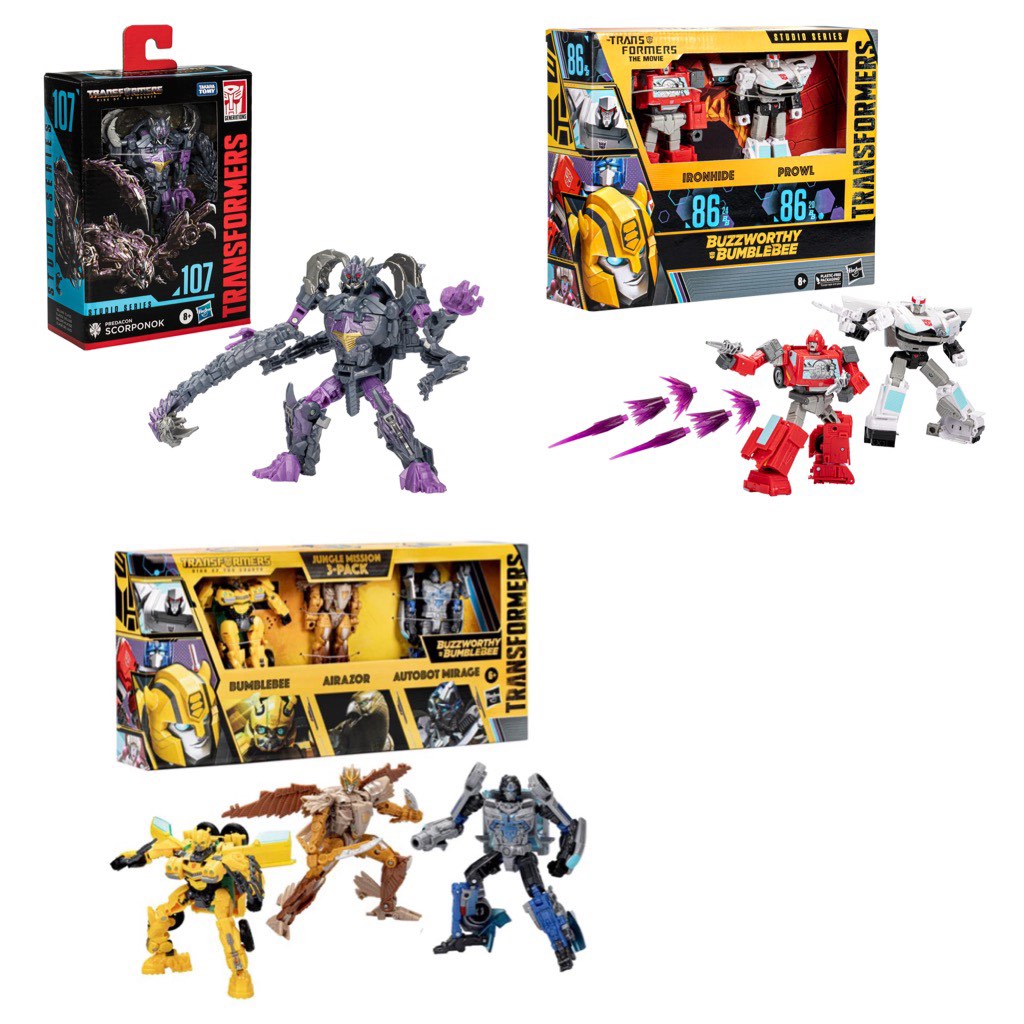 Transformers Generations Studio Series 107 Predacon Scorponok Studio ...