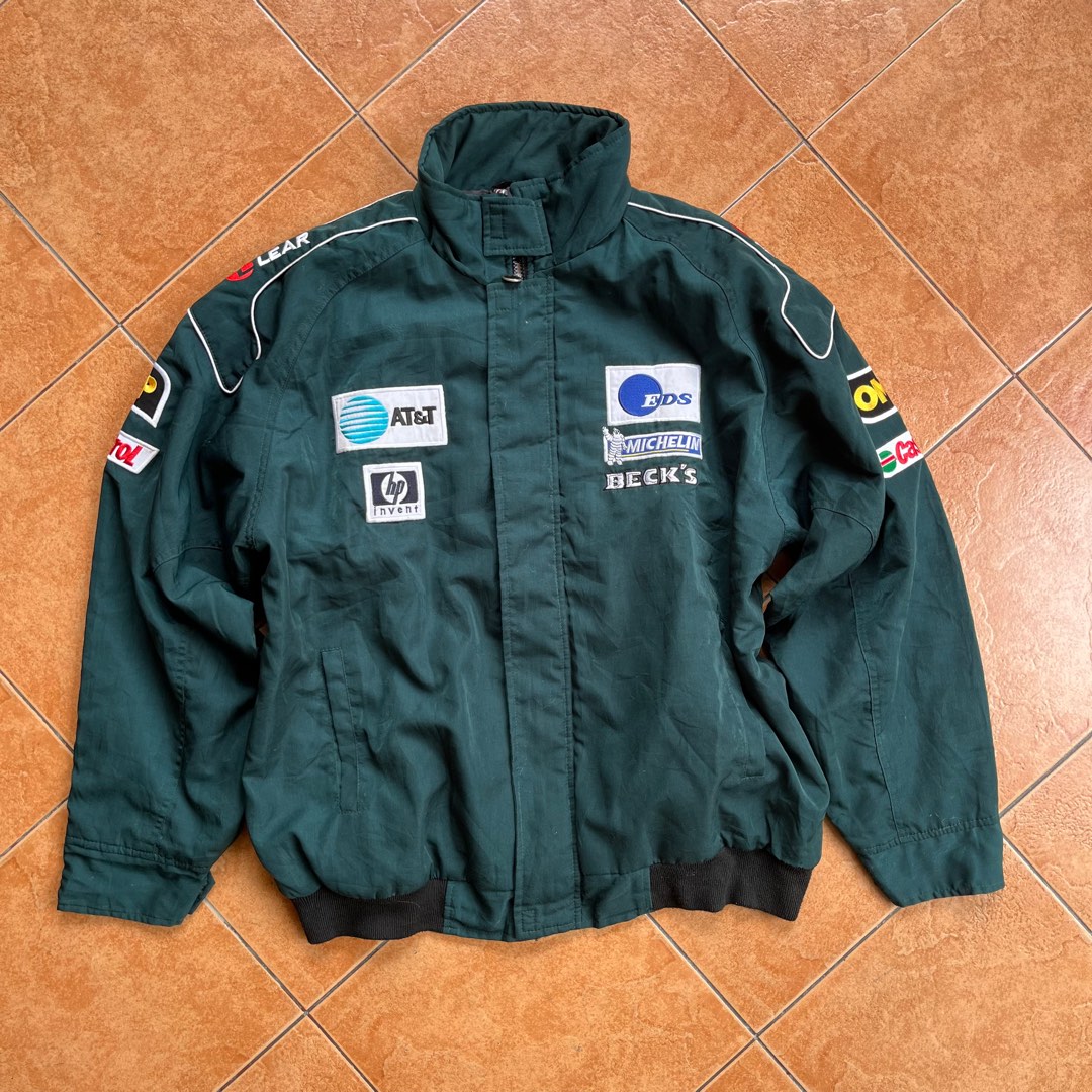 Vintage F1 Jaguar TCS Racing Jacket, Men's Fashion, Coats, Jackets and ...