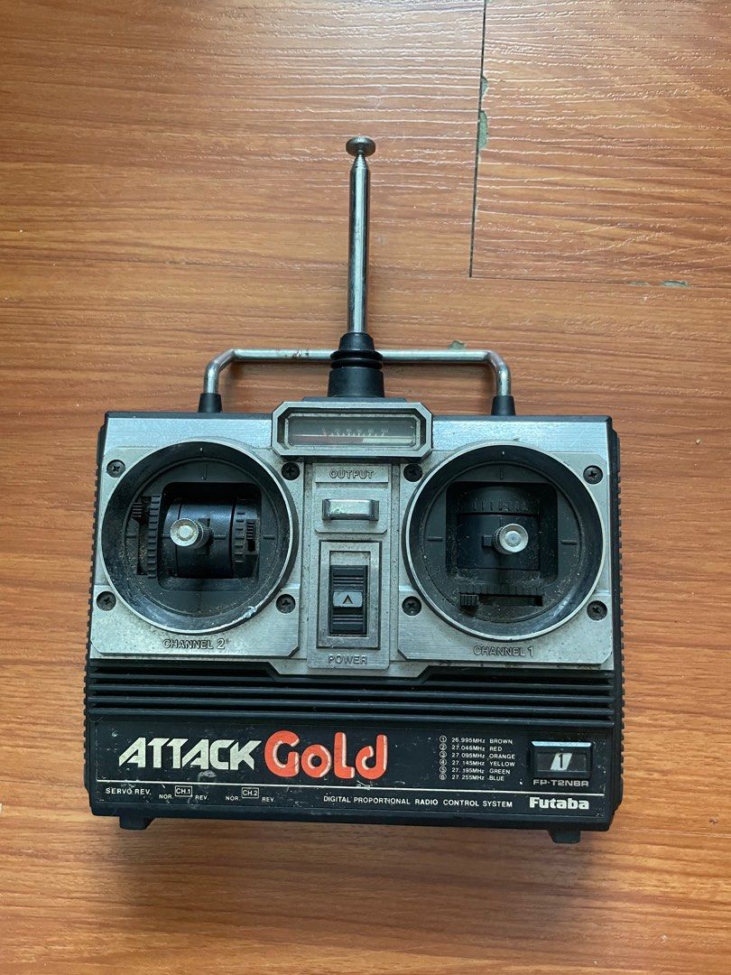 Vintage Tamiya Attack Gold Controller Radio Transmitter, Hobbies & Toys ...