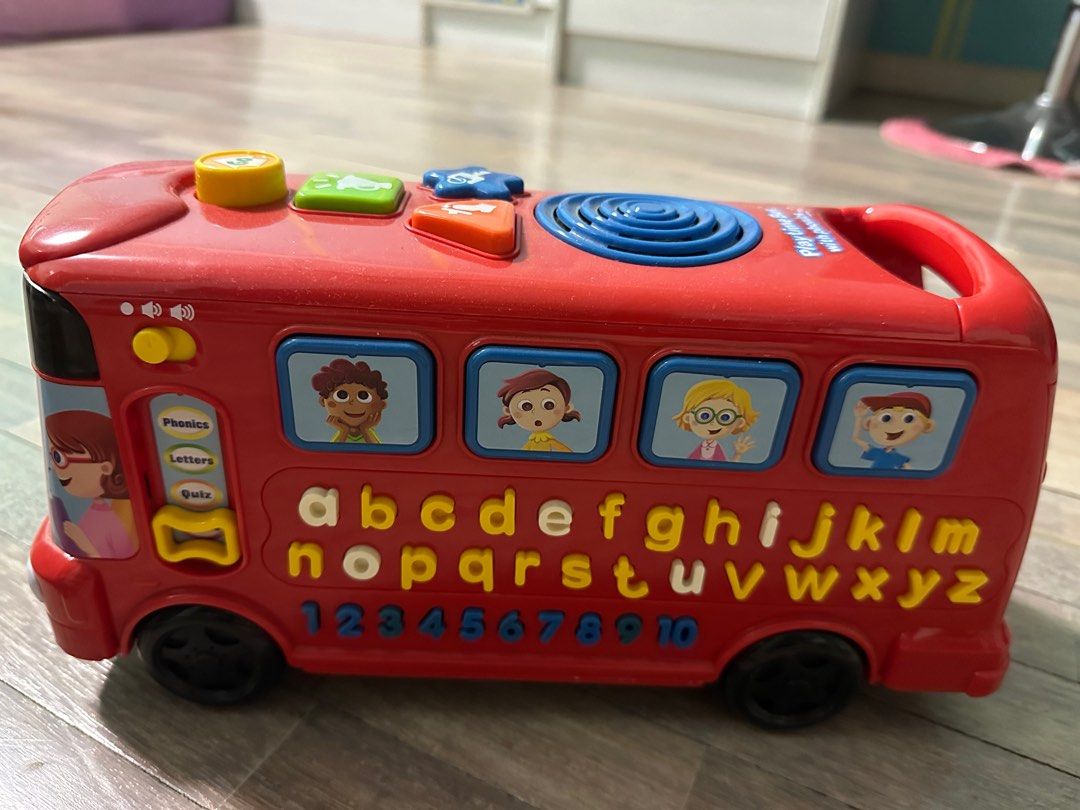 Vtech playtime bus, Babies & Kids, Babies & Kids Fashion on Carousell
