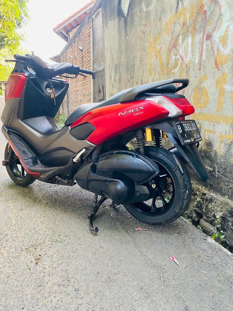 Yamaha nmax 155cc non ABS bluecore tahun 2019, Motor di Carousell