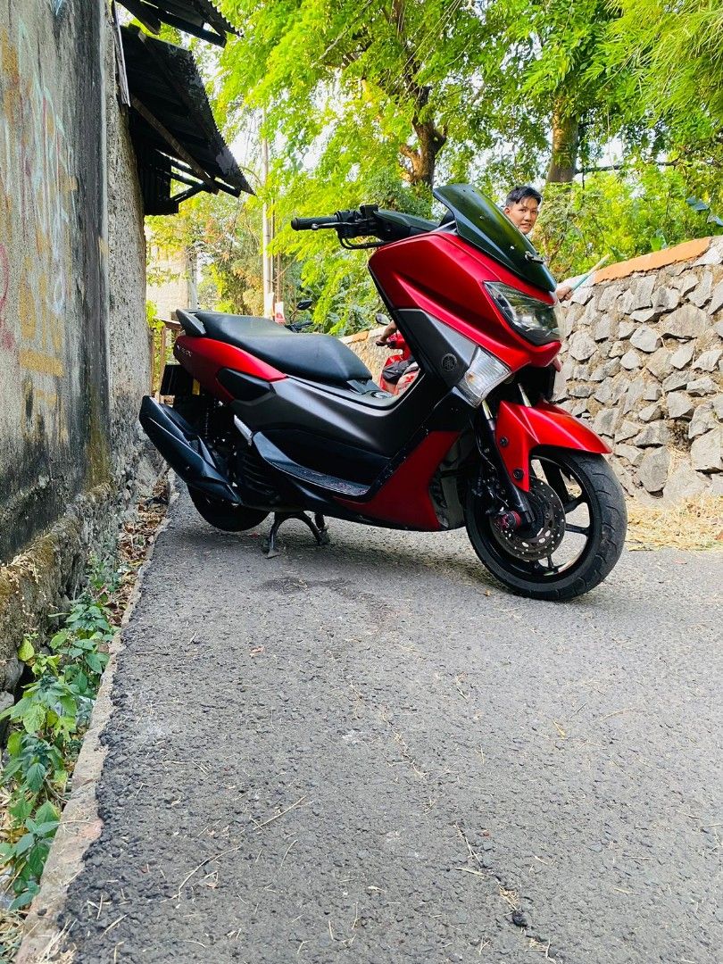 Yamaha nmax 155cc non ABS bluecore tahun 2019, Motor di Carousell
