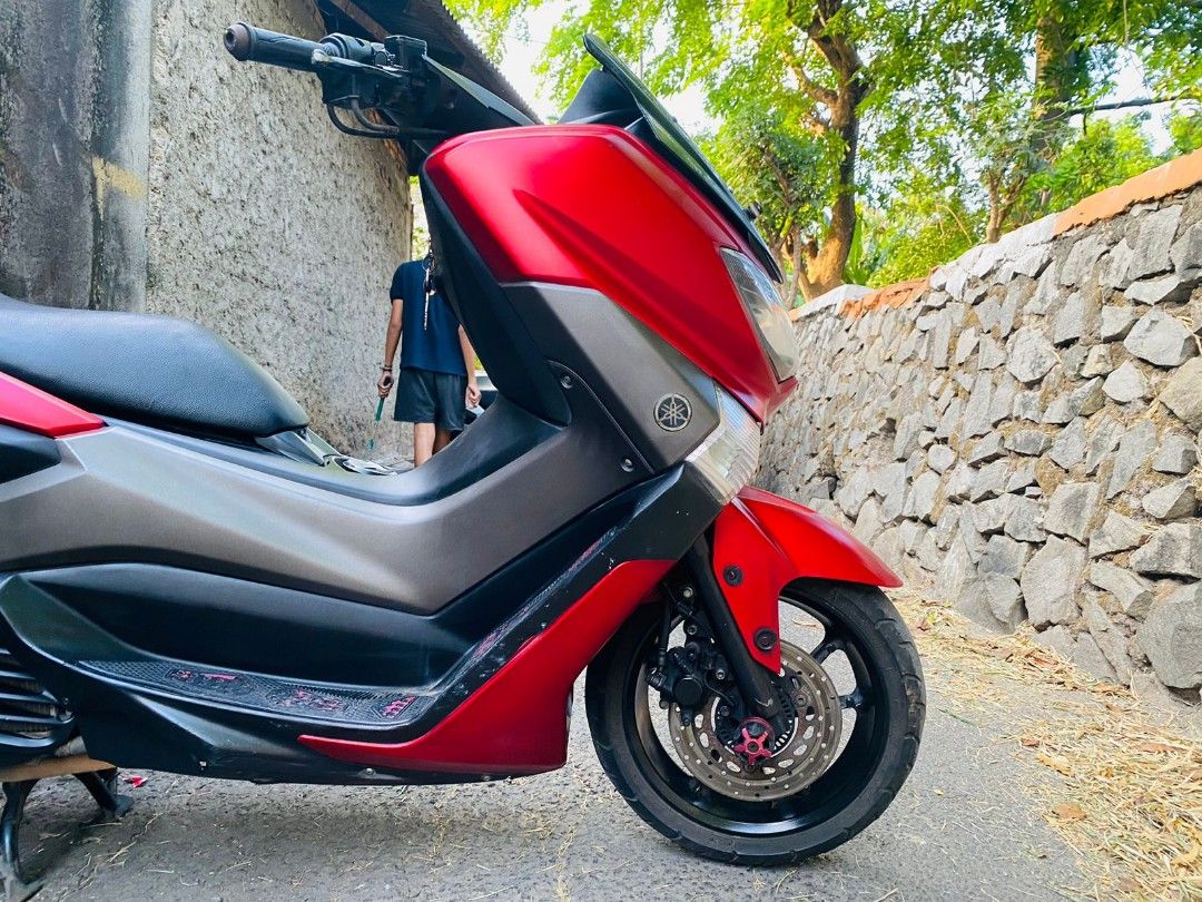 Yamaha nmax 155cc non ABS bluecore tahun 2019, Motor di Carousell