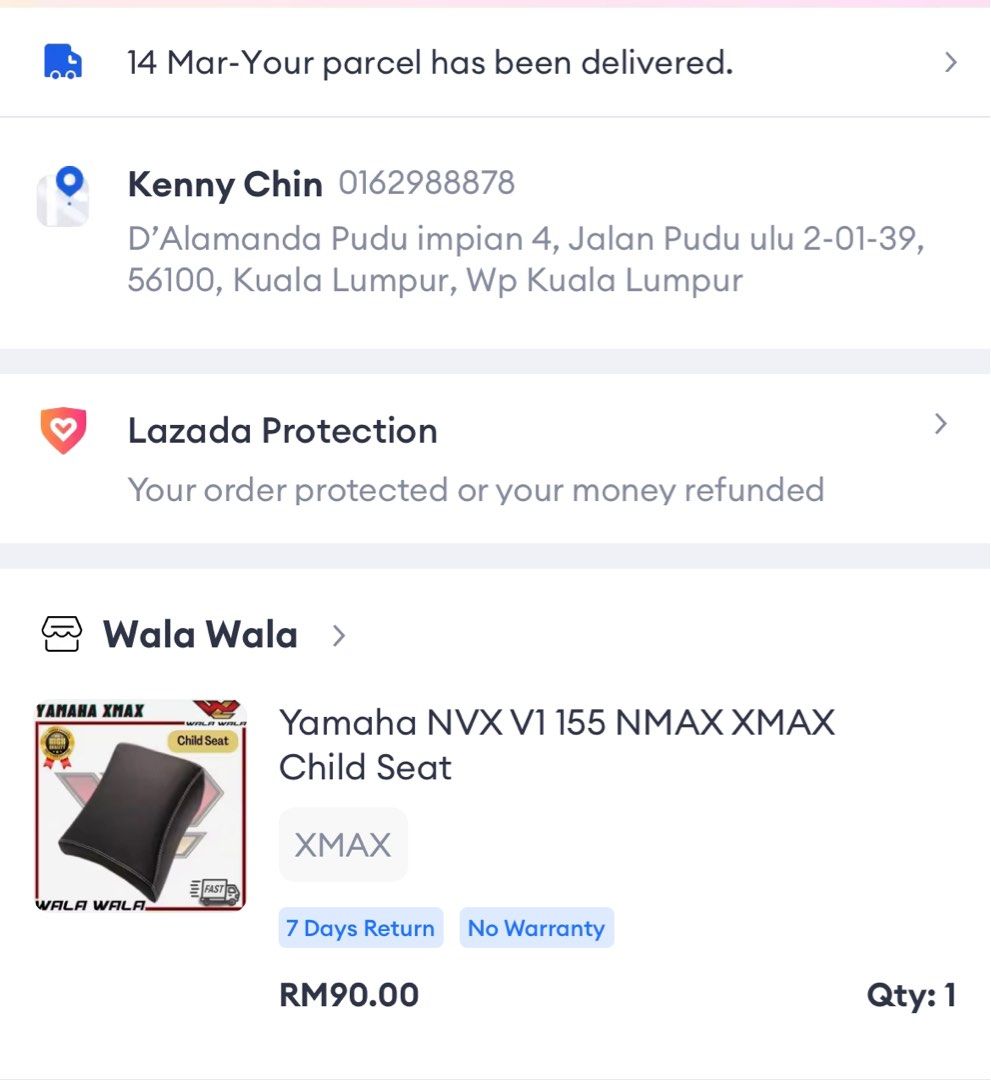 Yamaha Xmax child seat (front), Motorbikes on Carousell