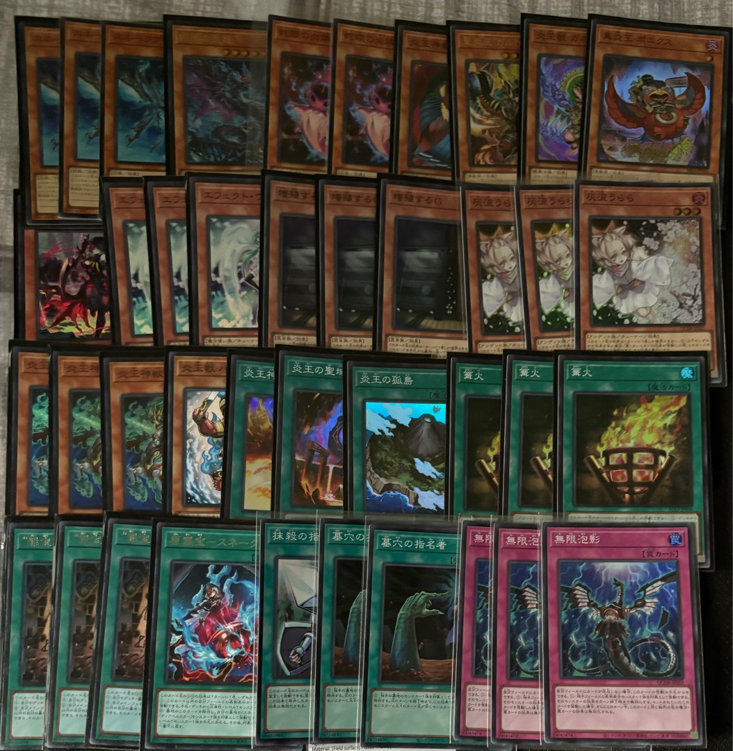 Yugioh Snake Eye Fire King deck, Hobbies & Toys, Toys & Games on Carousell