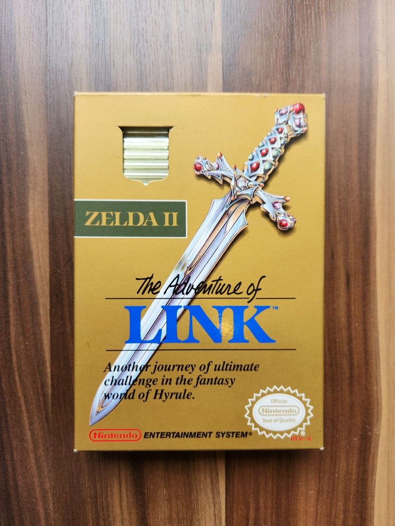 Zelda 2 The Adventure of Link Nintendo NES, Video Gaming, Video Games, Nintendo on Carousell