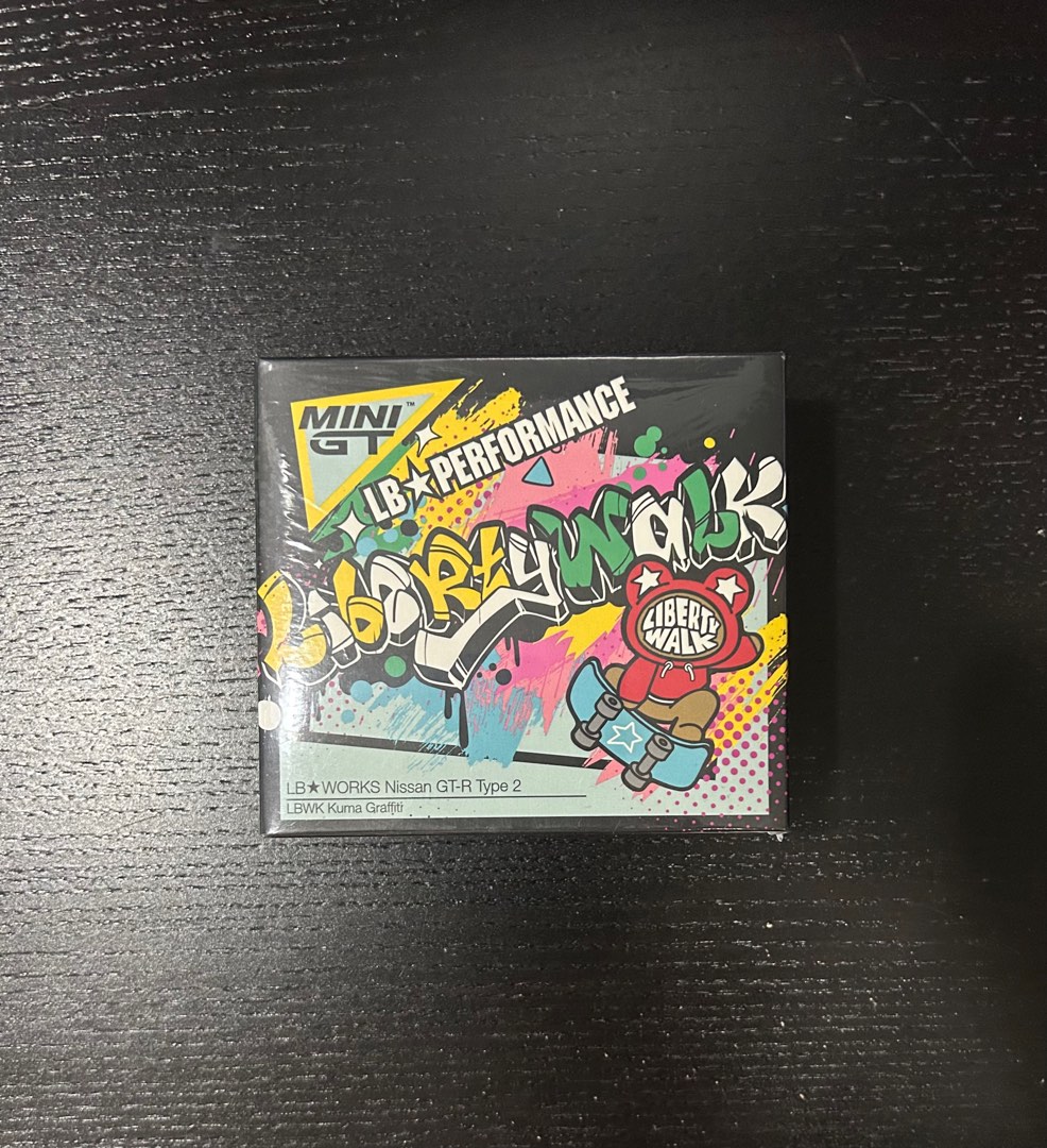 1/64 Mini GT #244 LB★Works LBWK Nissan GT-R R35 Type 2 Kuma Graffiti ...