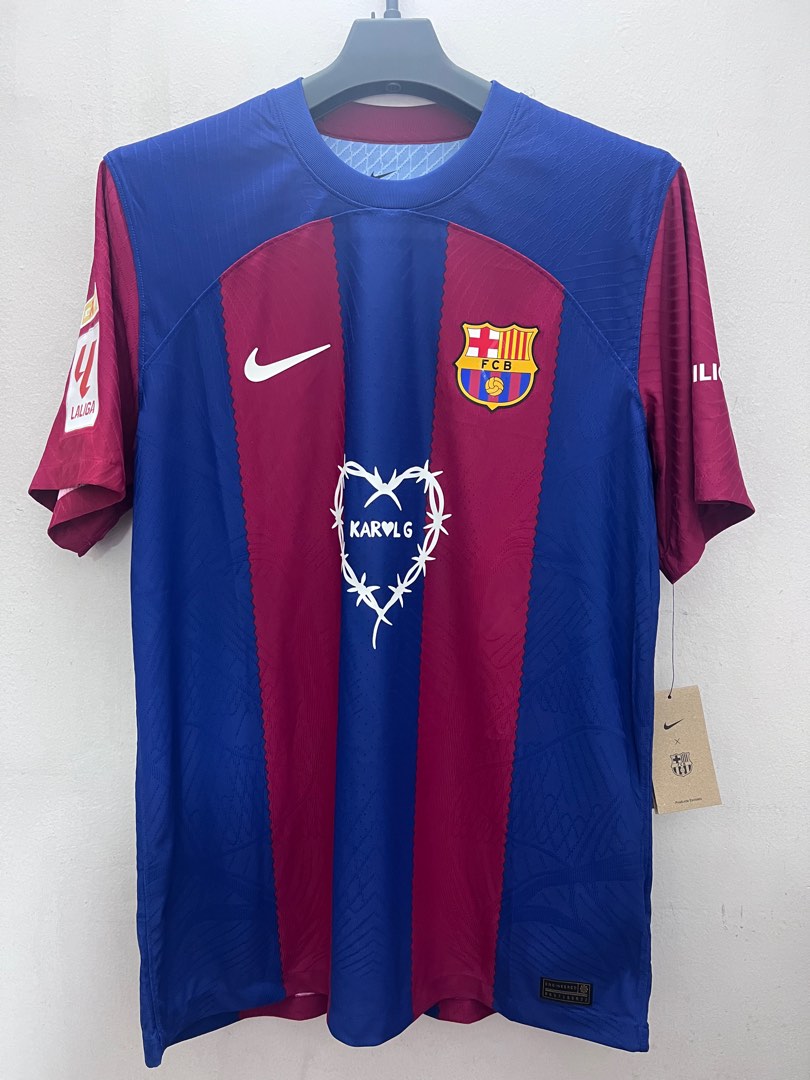 2023/24 Limited Edition FC Barcelona X Karol G DRI-FIT Home Kit #8 ...