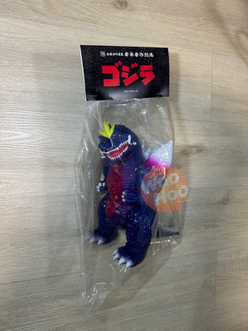 太空哥斯拉 哥斯拉 安樂安作 medicom sofubi sofvi vinyl 搪膠 膠品 大膠 軟膠 糖膠 ソフビ kaiju 怪獸, 興趣及遊戲, 玩具 & 遊戲類 - Carousell