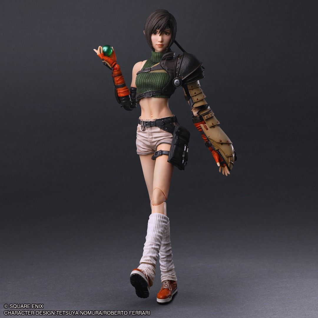 [日版 更保值] FF7 重製版 尤菲 如月 可動 Square Enix Final Fantasy VII Rebirth Play Arts Kai Yuffie Kisaragi ...