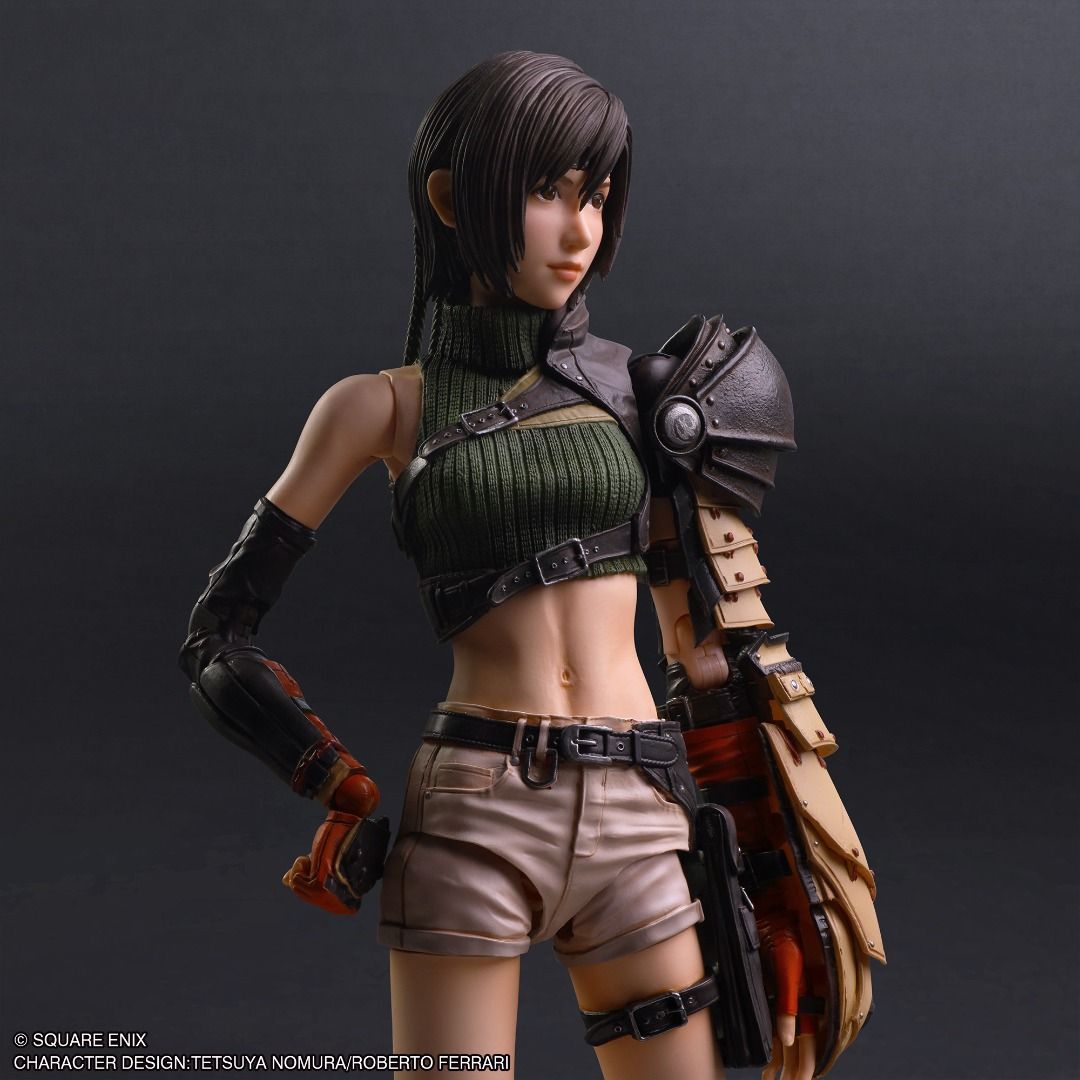[日版 更保值] FF7 重製版 尤菲 如月 可動 Square Enix Final Fantasy VII Rebirth Play Arts Kai Yuffie Kisaragi ...