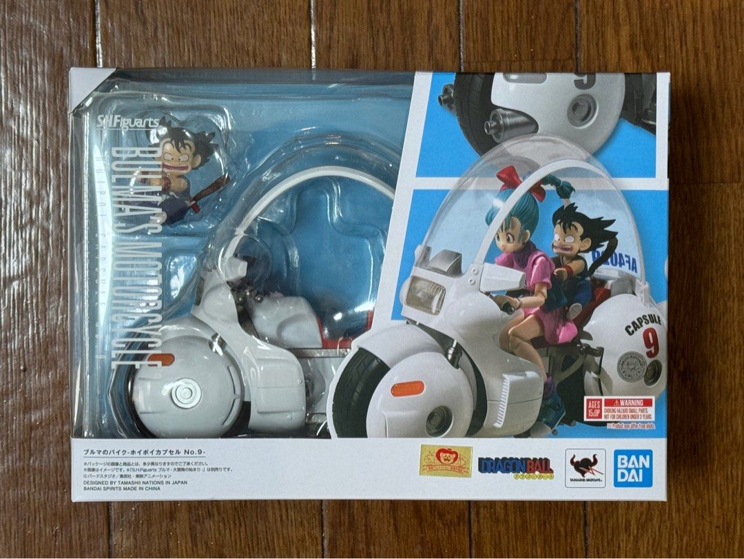 全新 SHF S.H.Figuarts Bulma’s Motorcycle 莊子 電單車 再販版 孫悟空 龍珠 Dragonball Son ...