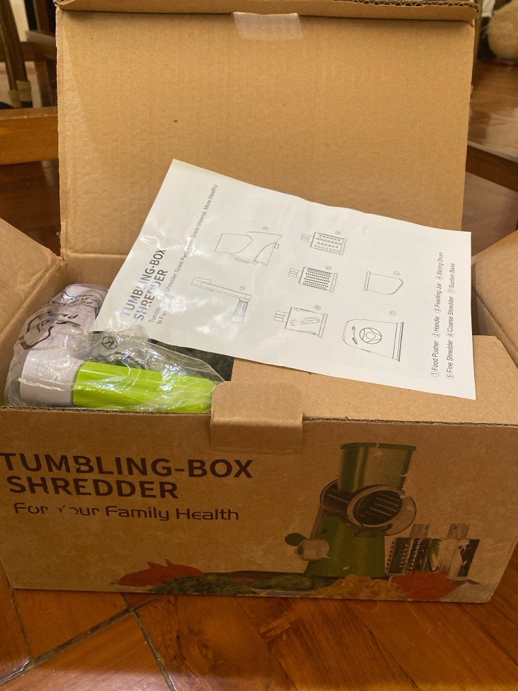 方便快捷切菜器 （Tumbling box shredder), 家庭電器, 其他家庭電器 - Carousell