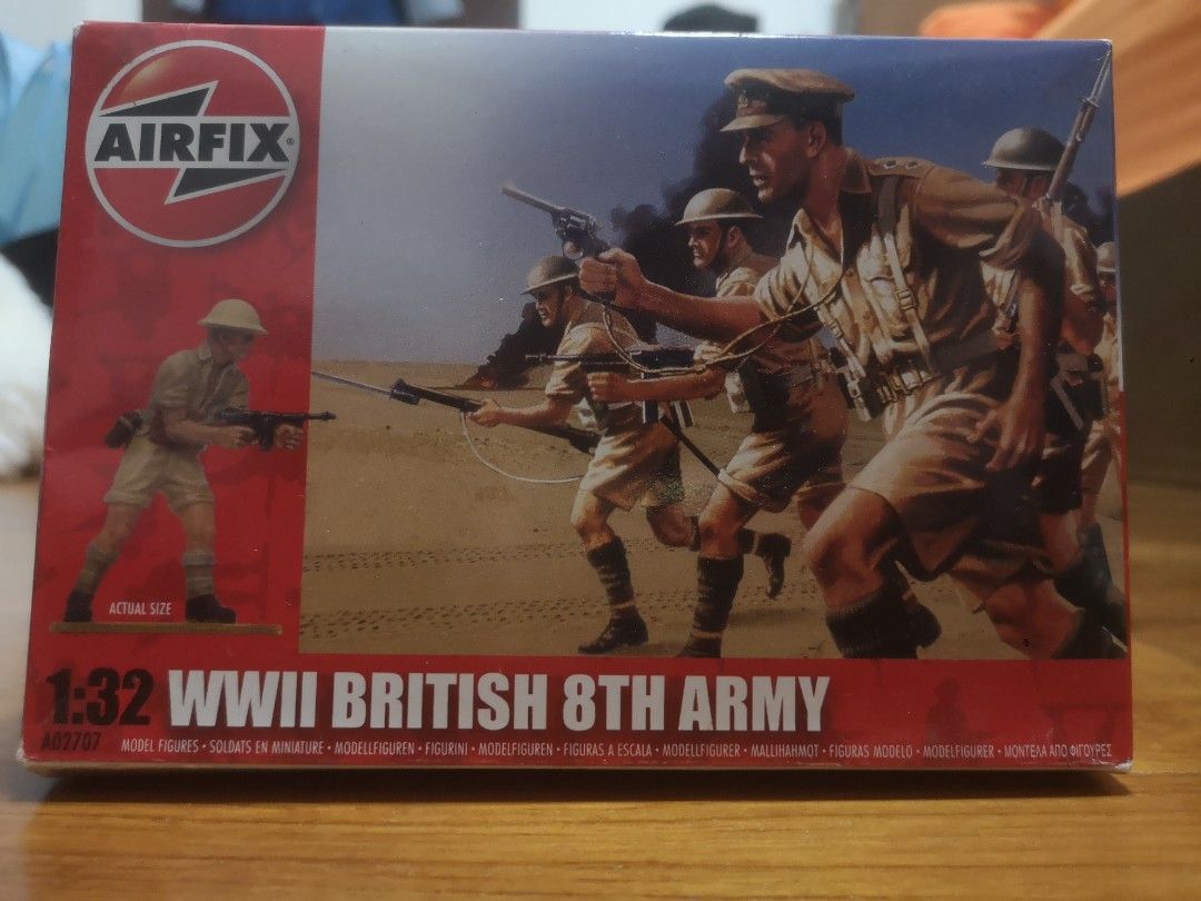 Airfix World War 2 British 8th Army, Hobbies & Toys, Toys & Games on ...