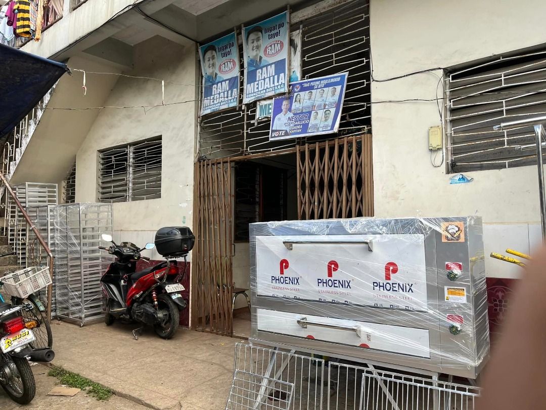 All in Brand New Business Bakery Package 12 trays Trays Gas Oven Table ...