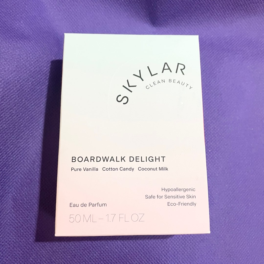AUTHENTIC FULL SIZE Skylar boardwalk delight vanilla eau de parfum ...
