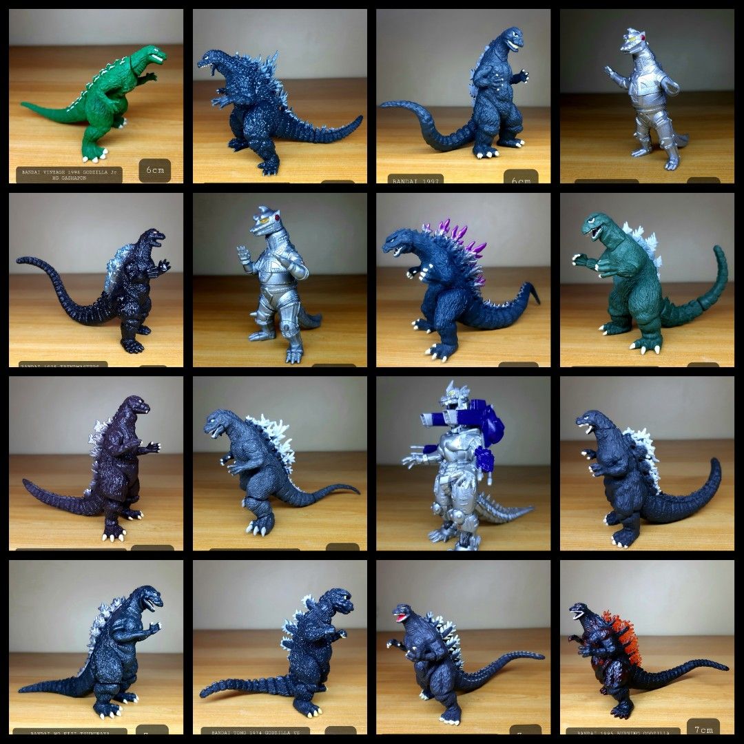 Bandai Godzilla HG Assorted Gashapon Figures, Hobbies & Toys ...