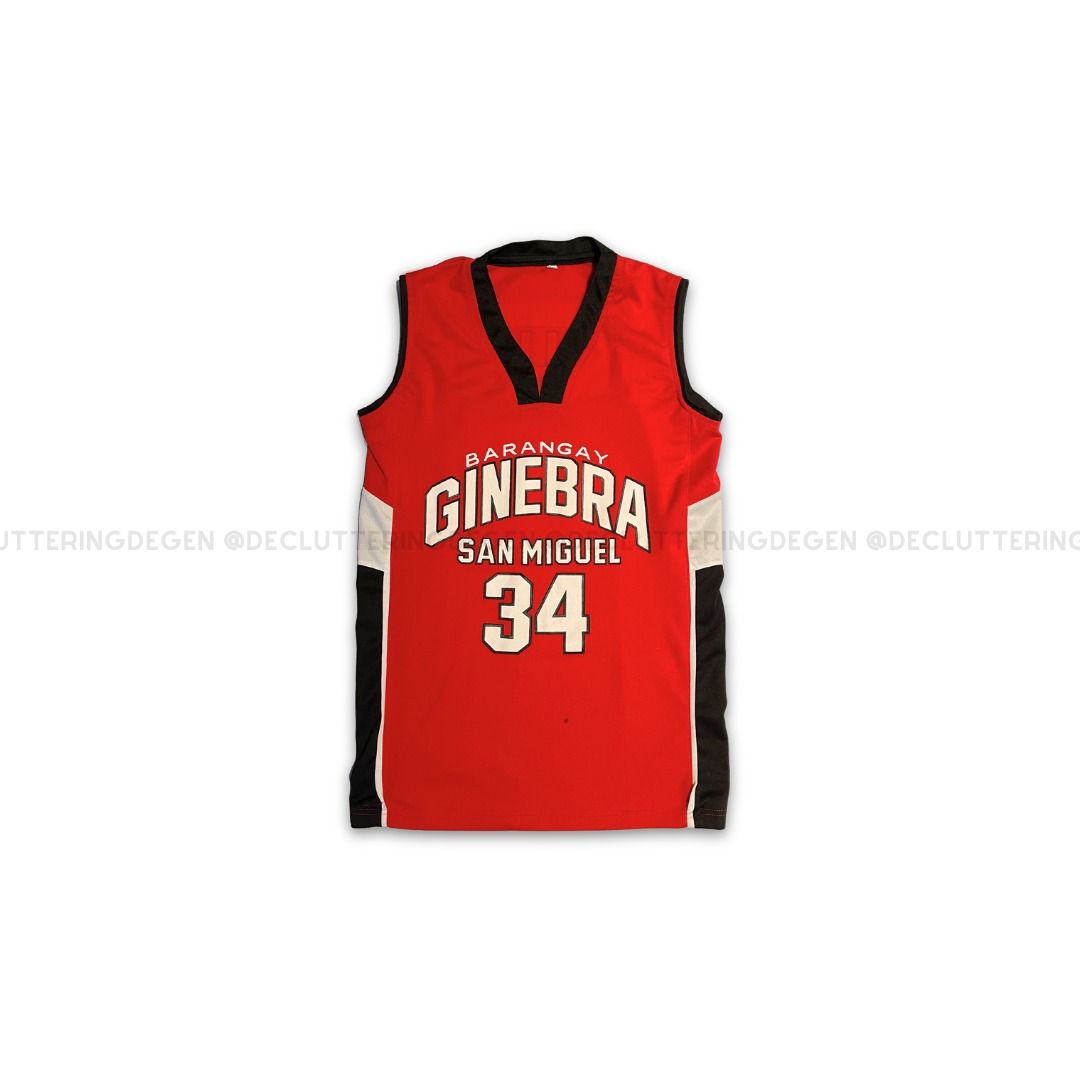 Barangay Ginebra Chris Ellis Jersey, Men's Fashion, Activewear on Carousell