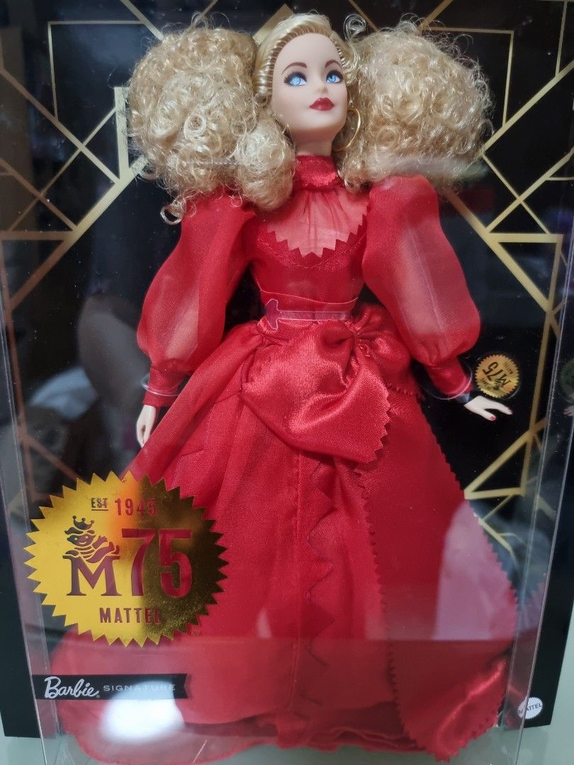 Barbie 75th Anniversary Doll, Hobbies & Toys, Toys & Games on Carousell