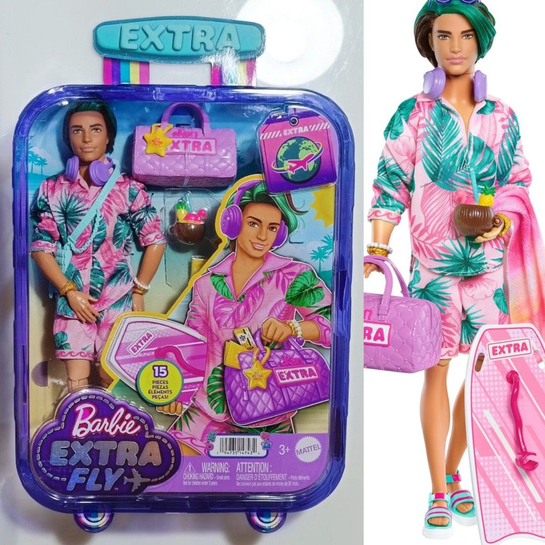 Barbie extra fly ken doll, Hobbies & Toys, Toys & Games on Carousell