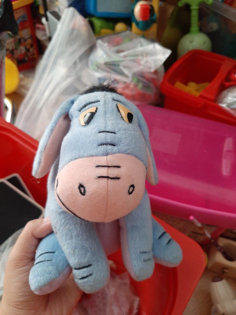 Boneka eeyore pooh, Toys & Collectibles, Mainan di Carousell