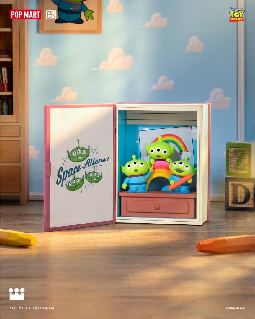 [BRAND NEW! POPMART] POPMART TOY STORY: ANDY'S ROOM SERIES SCENE SET ...