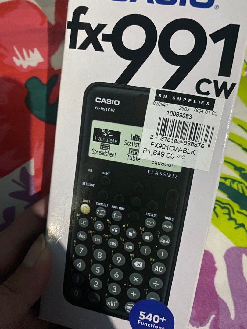 Casio fx-991cw (ORIGINAL), Hobbies & Toys, Stationary & Craft ...