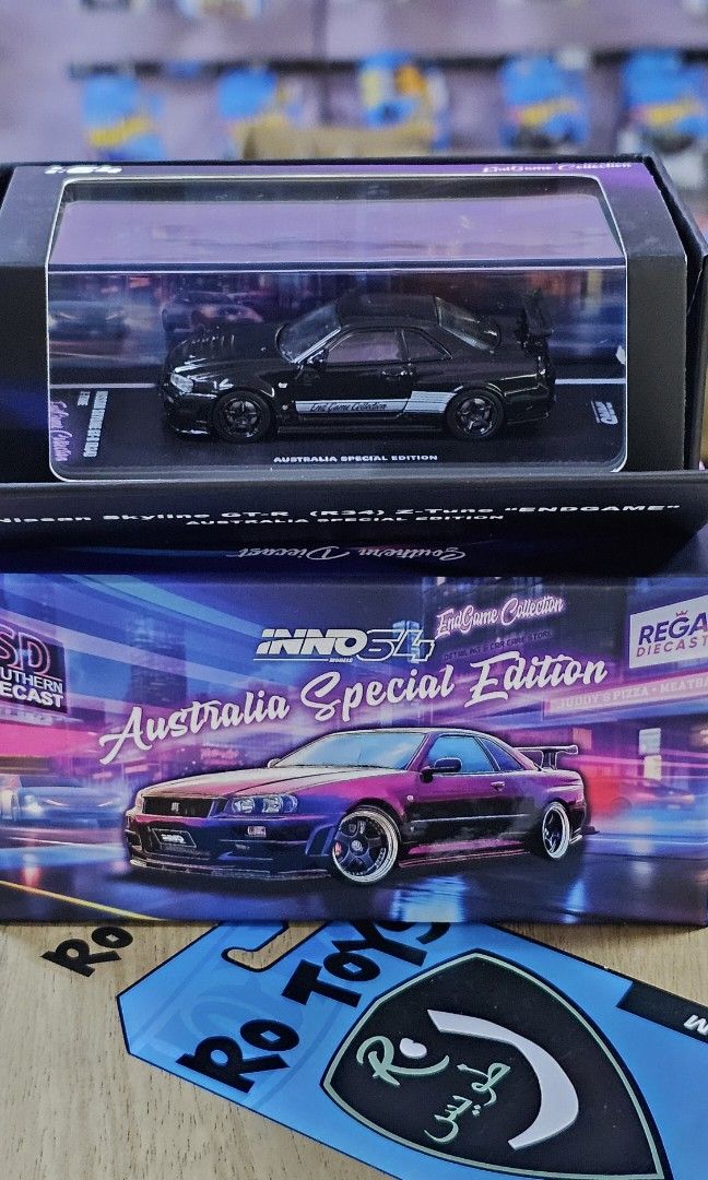 CHASE VERSION : INNO64 NISSAN SKYLINE GTR R34 Z-TUNE ENDGAME AUSTRALIA ...