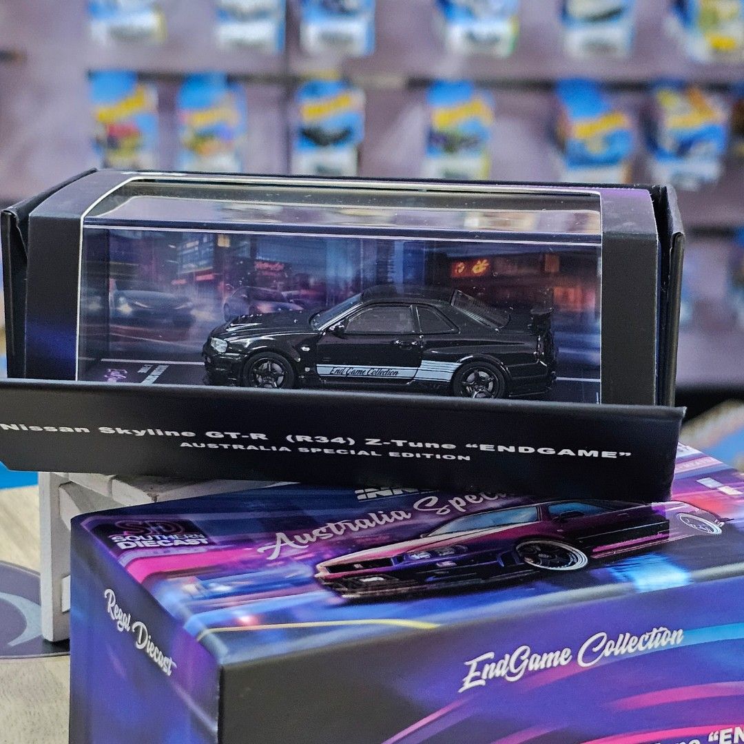 CHASE VERSION : INNO64 NISSAN SKYLINE GTR R34 Z-TUNE ENDGAME AUSTRALIA ...