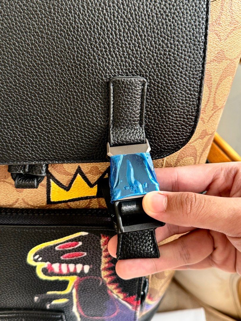 Coach X Jean Michel Basquiat Backpack, Luxury, Bags & Wallets on Carousell