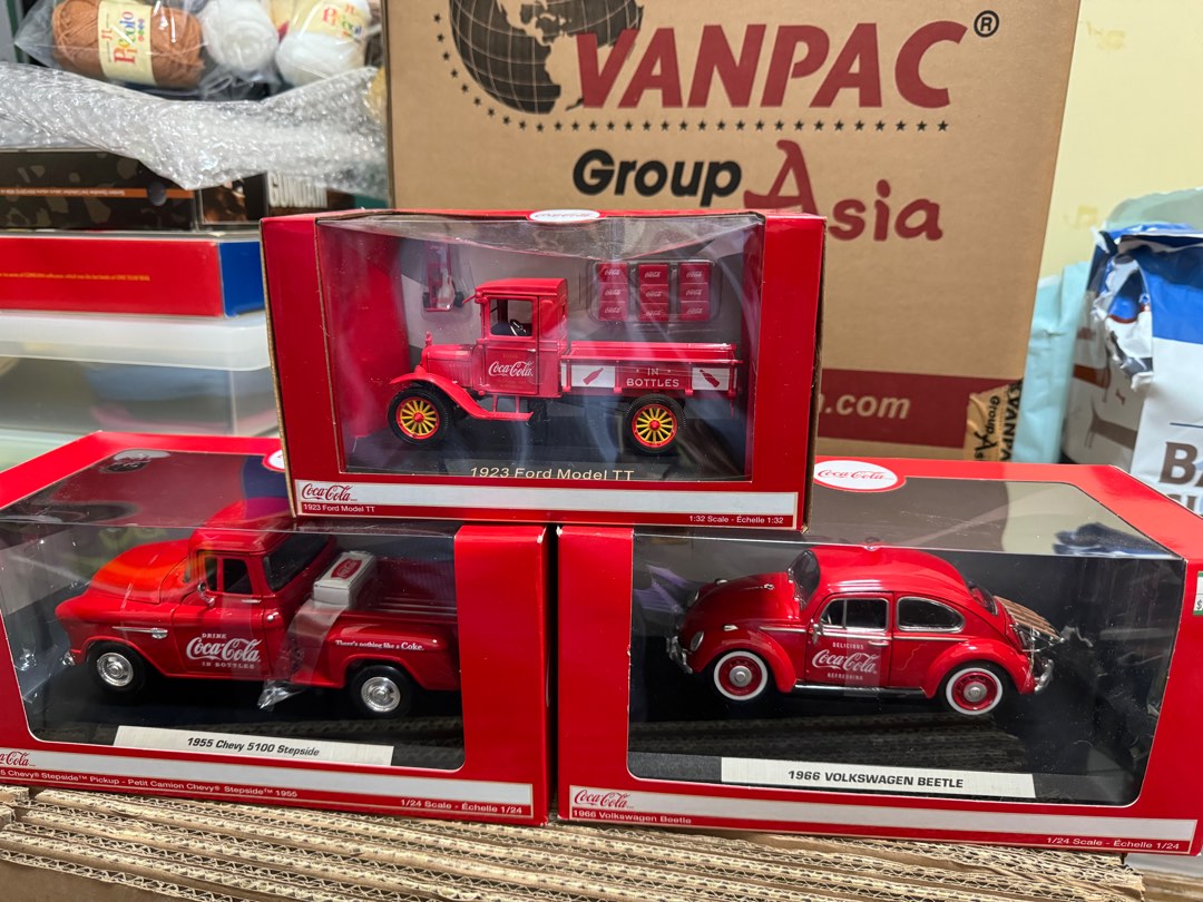 Coca Cola cars 3架, 興趣及遊戲, 玩具 & 遊戲類 - Carousell