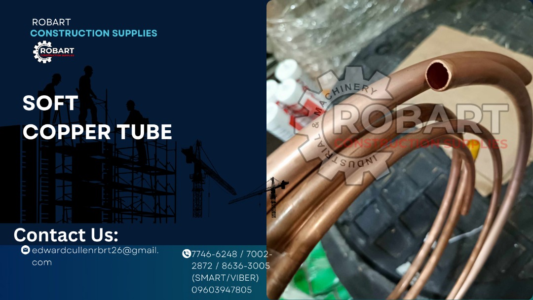 copper tube (soft drawn), Commercial & Industrial, Construction ...