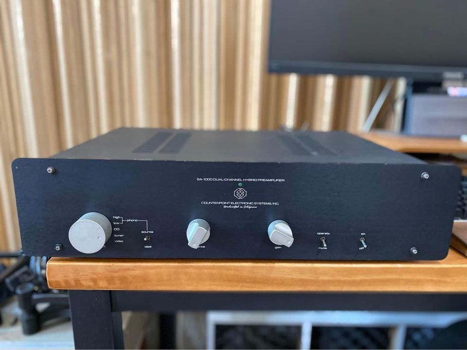 Counterpoint | Dual Mono Design | Single 6DJ8 Line Stage + Pure Class A ...