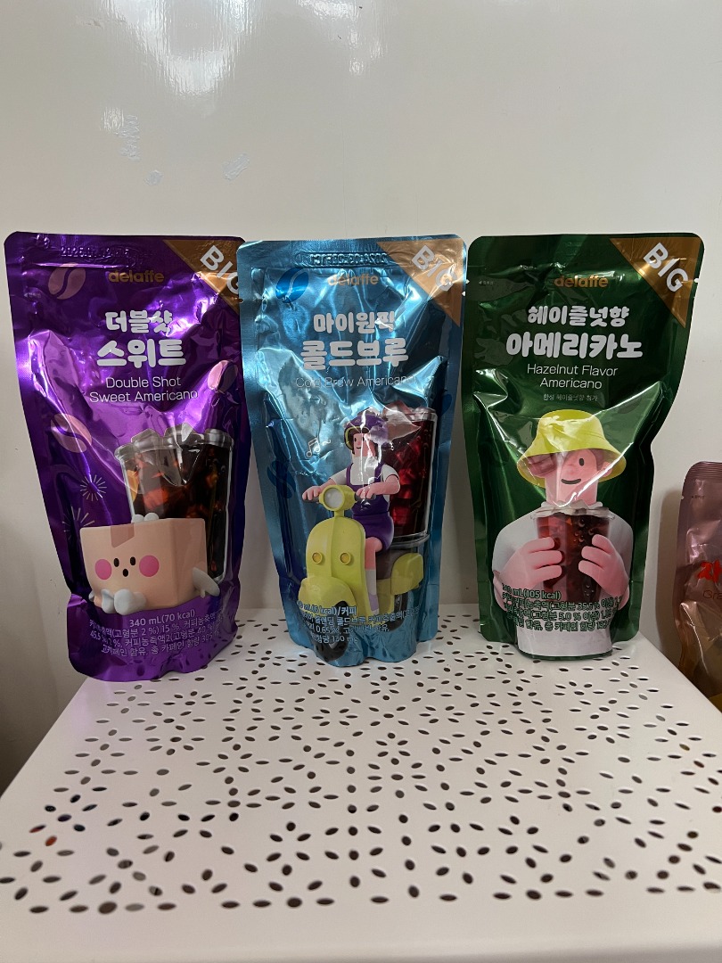 Delaffe Hazelnut Flavour Americano Coldbrew Americano Double Shot Sweet ...