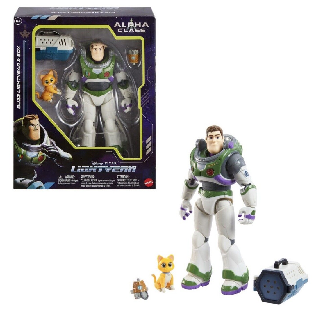 Disney And Pixar Lightyear Alpha Class Collector Alpha Buzz Lightyear ...