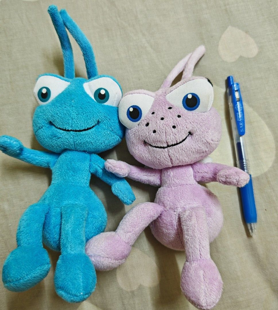 Disney Pixar A Bug's Life plush combo of 2, Hobbies & Toys, Toys ...