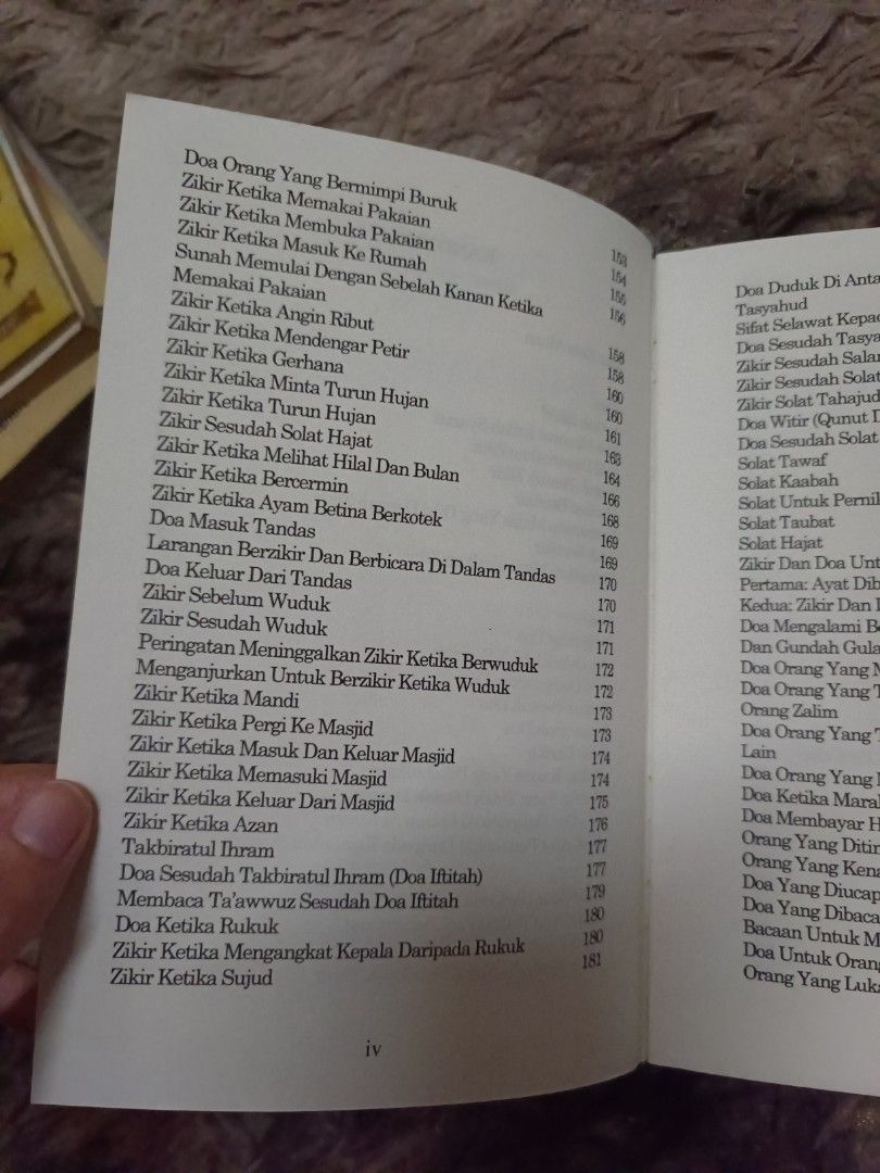 DOA DAN ZIKIR DARI AL-QURAN DAN HADITH, Hobbies & Toys, Books ...