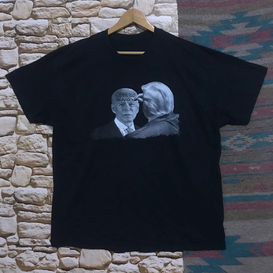 Donald Trump Writing Head Biden, Men's Fashion, Tops & Sets, Tshirts ...