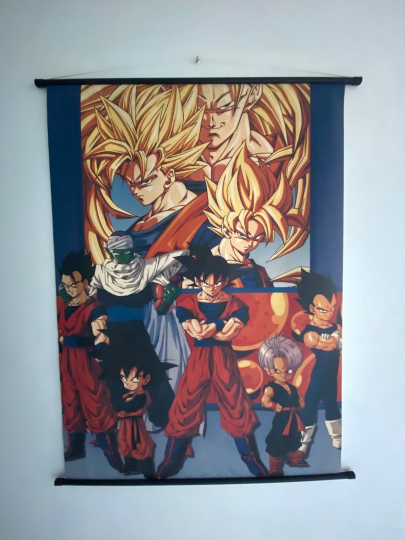 Dragonball Z display scroll, Hobbies & Toys, Stationary & Craft, Art ...