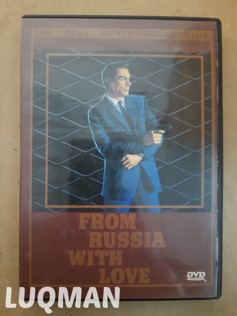 DVD James Bond From Russia With Love 1963, Hobbies & Toys, Music ...