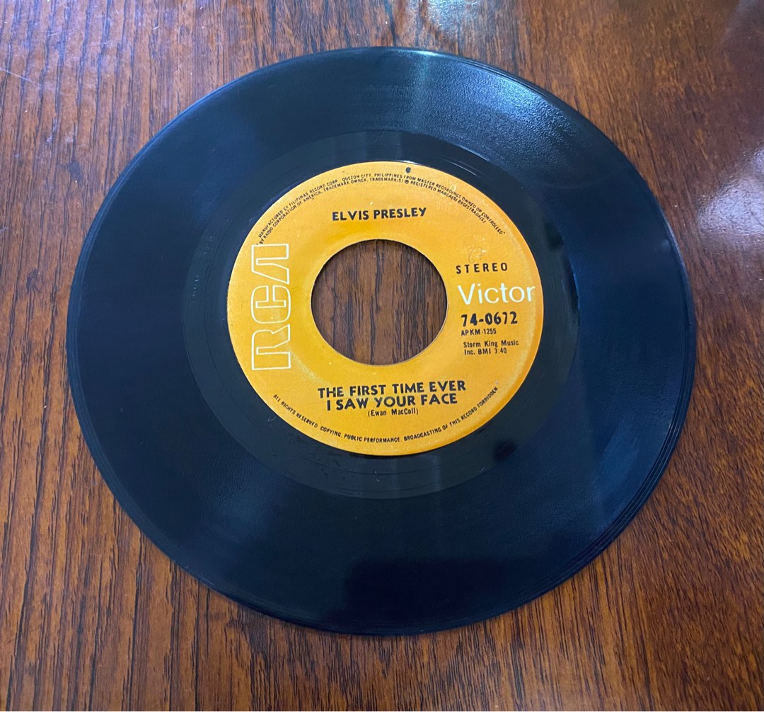 ELVIS PRESLEY - AN AMERICAN TRILOGY / THE FIRST TIME EVER I SAW YOUR ...