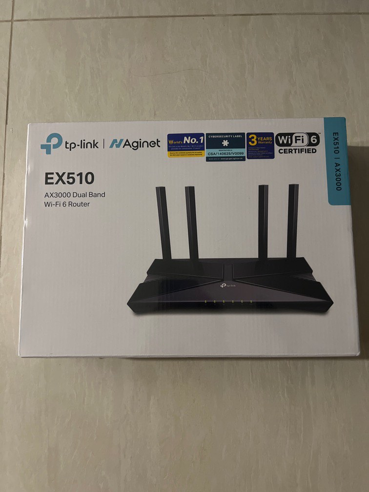 EX510 AX3000 router, Computers & Tech, Parts & Accessories, Networking ...