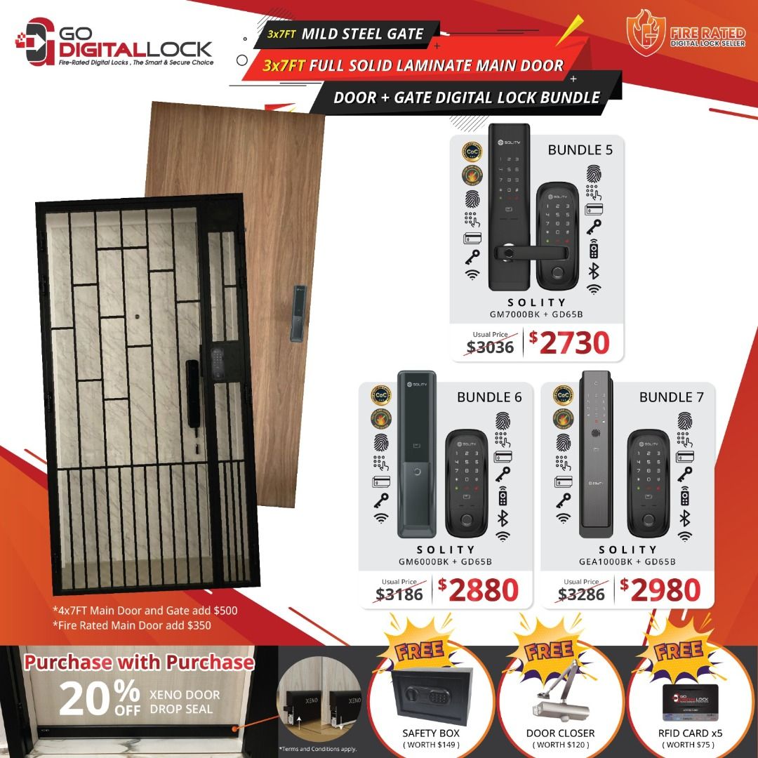 Exclusive All-in-One Bundle Sale 2024 in singapore | Laminate Door ...