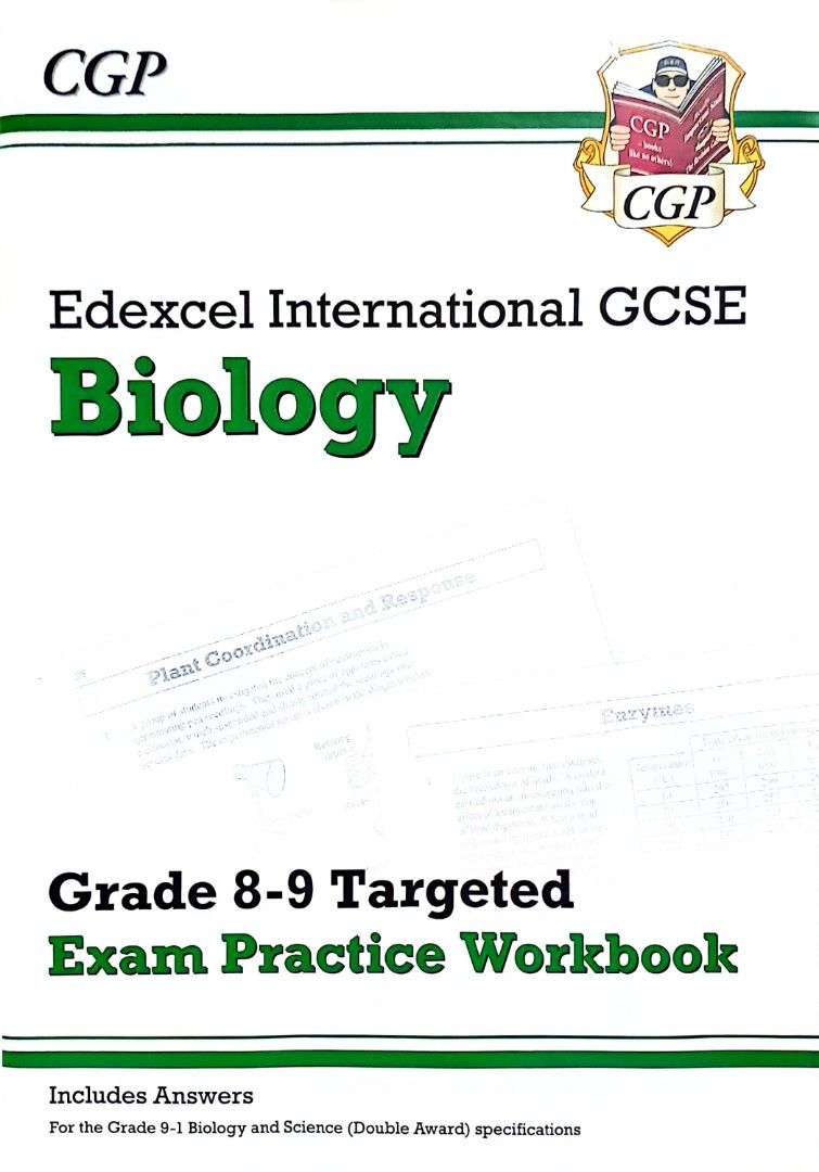 GCSE Bio Workbook & Chem 10-minute test & Phy Rev Guide, 興趣及遊戲, 書本 & 文具 ...