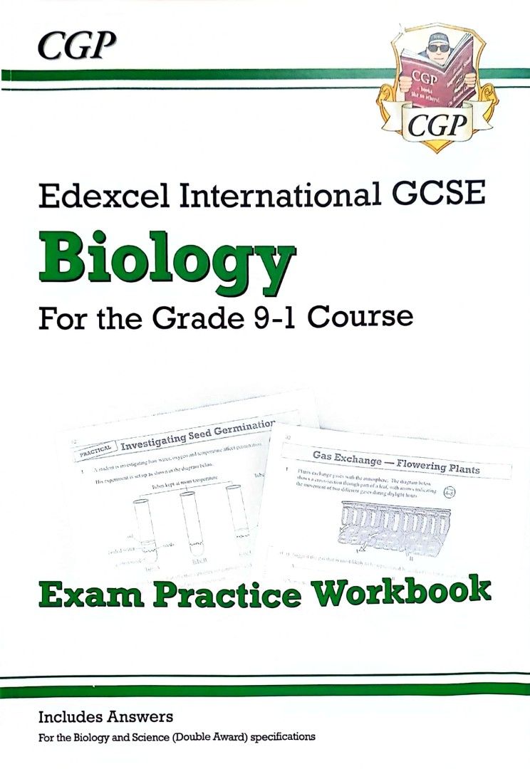 GCSE Bio Workbook & Chem 10-minute test & Phy Rev Guide, 興趣及遊戲, 書本 & 文具 ...